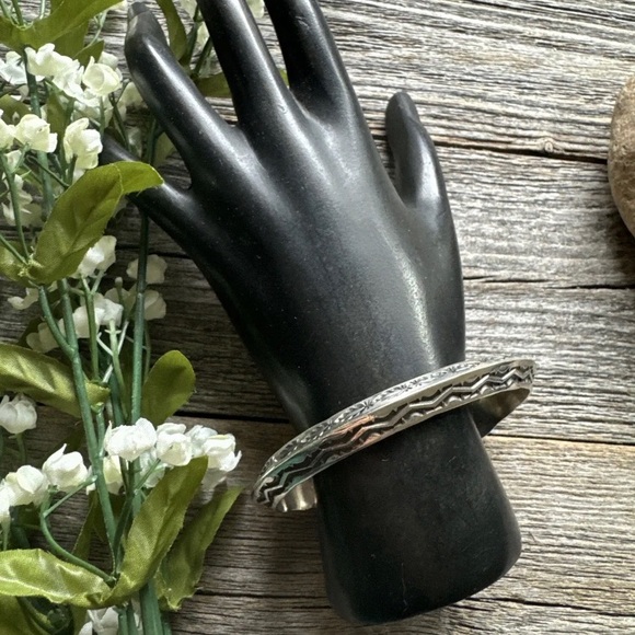 Jewelry | 7 Inch Sunshine Reeves 925 Sterling Silver Stacker Stamped ...